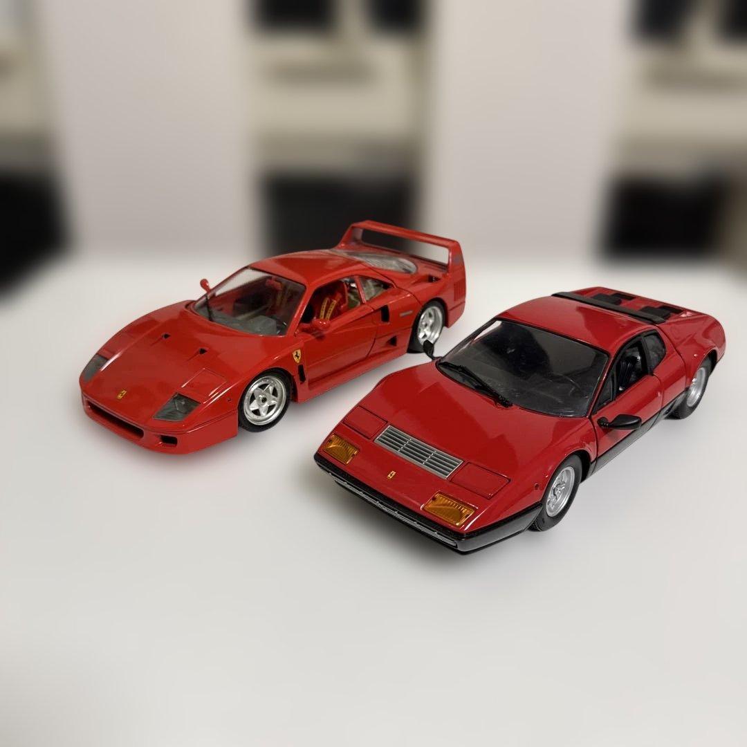 ミニカー 1/18 Ferrrari F40 burago, 512BBB kyosho