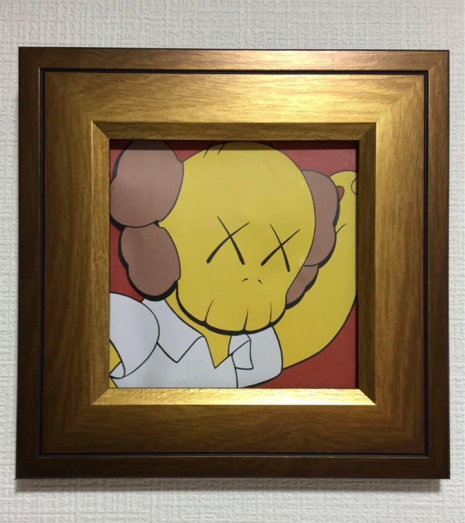 絵画/近代ポップアート/巨匠/KAWS (カウズ) /インテリアアート/額装品