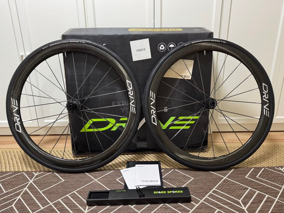 ELITEWHEELS DRIVE 40D 前後セット 中古美品