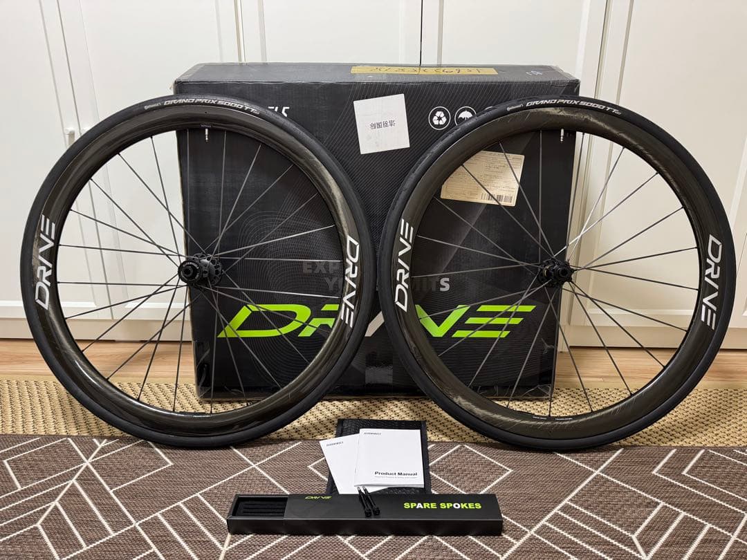 ELITEWHEELS DRIVE 40D 前後セット 中古美品