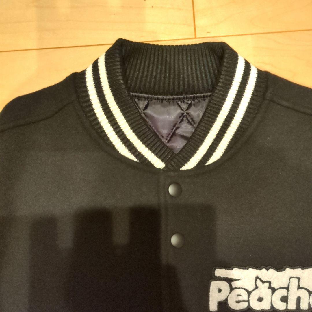 LE SSERAFIM × PEACHES VARSITY JACKET L