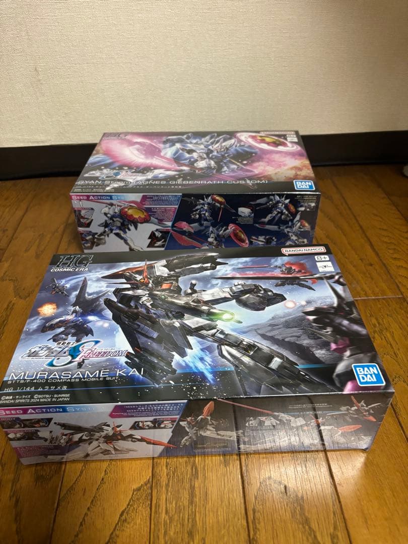 HG　ギャンシュトローム+HG　ムラサメ改　2個セット
