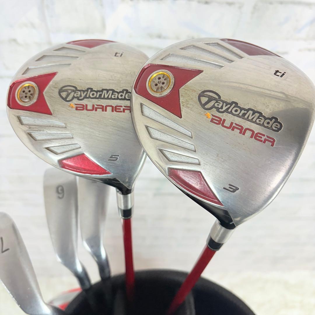 TaylorMade Burner メンズクラブセット ゴルフ FLEX R