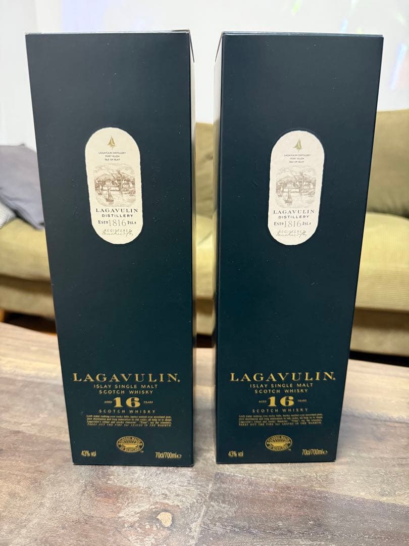 Lagavulin ラガヴーリン　16年 ウイスキー 700ml ２本セット