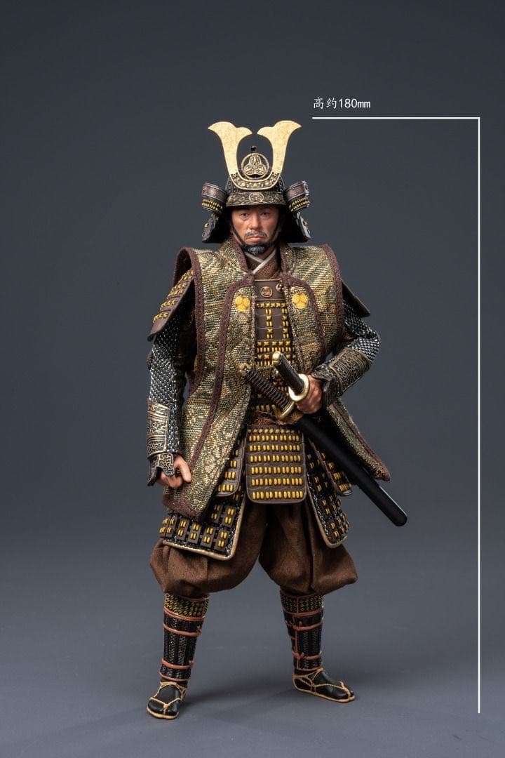 D12toys DA001 SHOGUN将軍 德川家康 1/12フィギュア