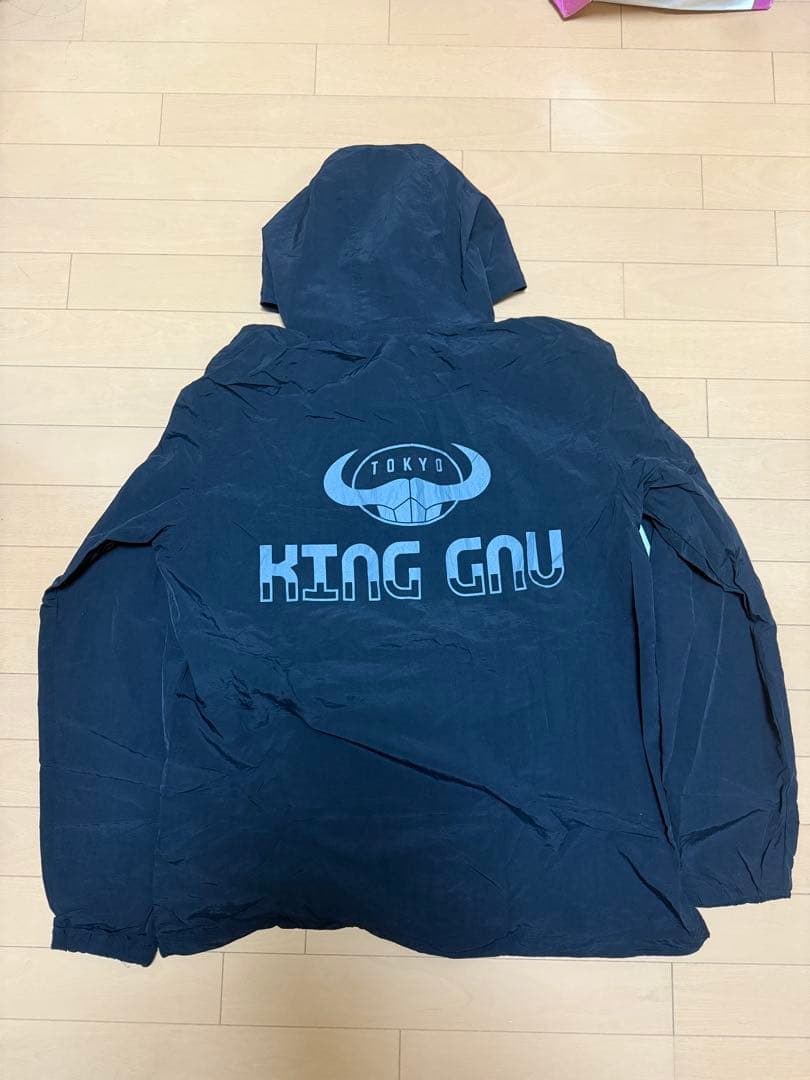 【レア】King Gnu アノラック XL ネイビー ジップアップ