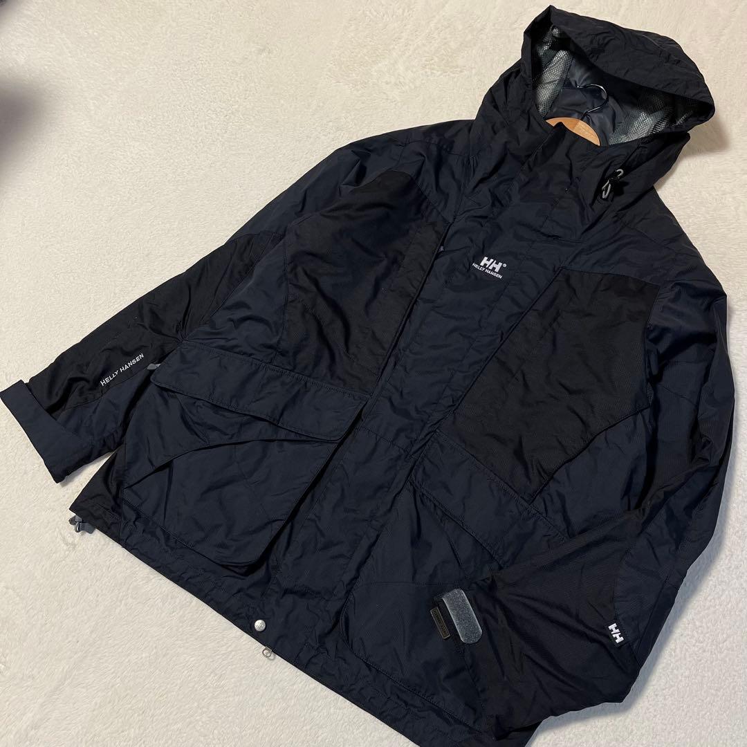 HELLY HANSEN ブラックスノーボードウェア