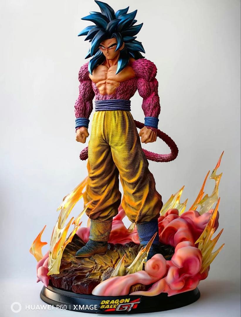 ドラゴンボールガレージキット　超サイヤ人4孫悟空　レジン スタチュー　完成品