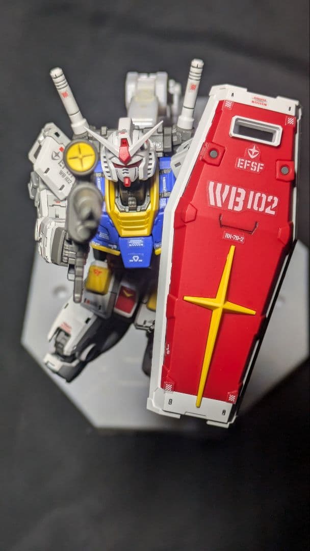 RG ガンダム　塗装済　rx-78-2 ver.2.0 ガンプラ