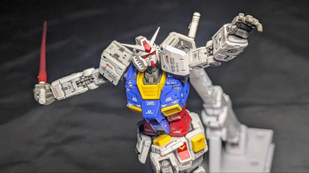 RG ガンダム　塗装済　rx-78-2 ver.2.0 ガンプラ