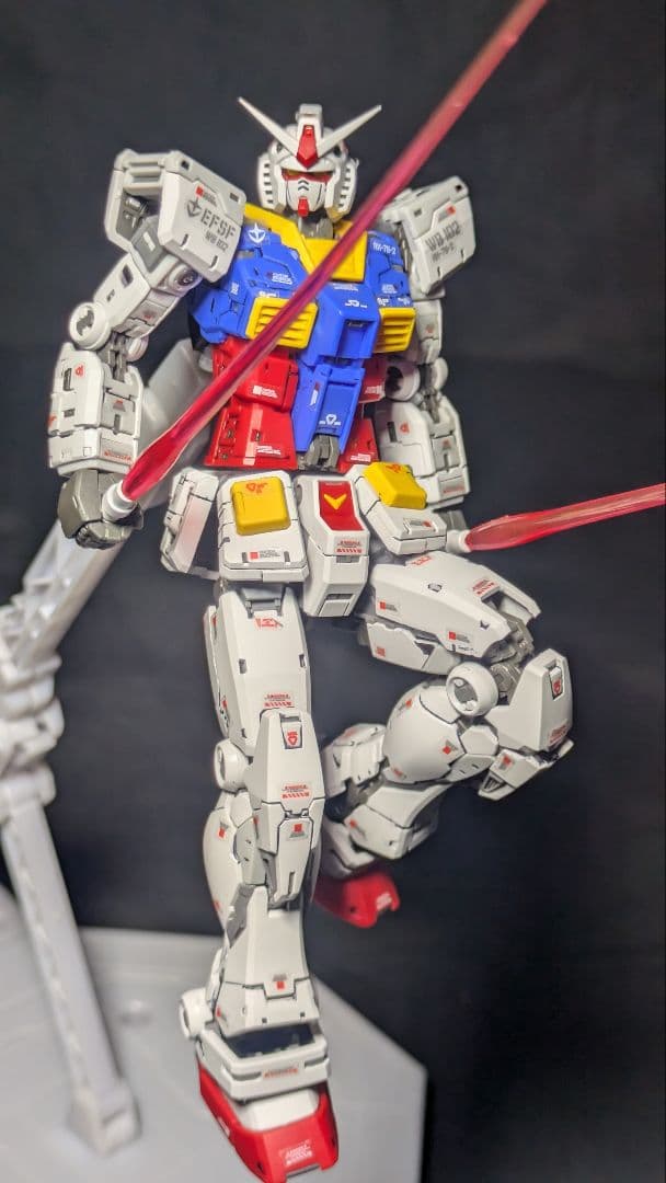 RG ガンダム　塗装済　rx-78-2 ver.2.0 ガンプラ