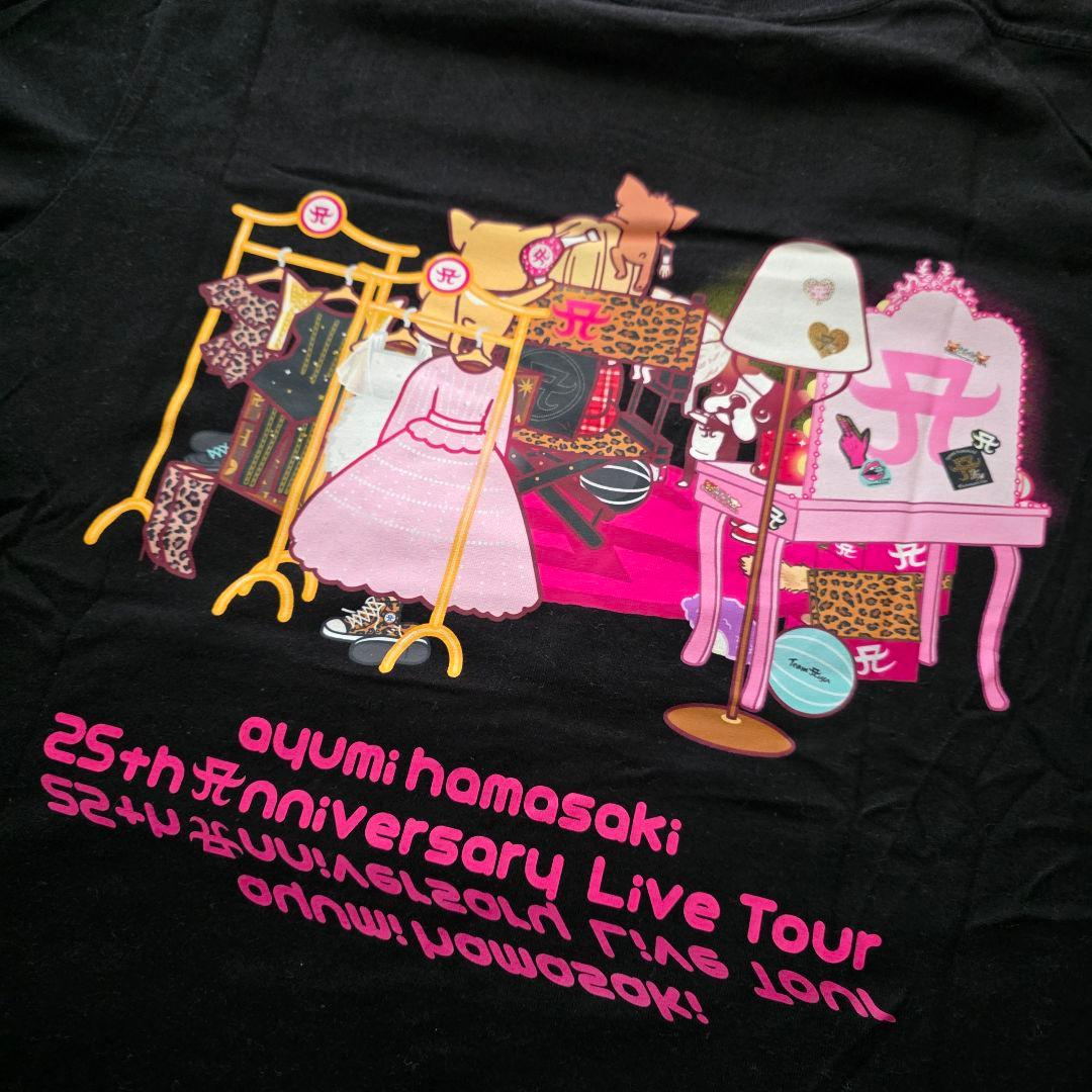 浜崎あゆみ グッズ 25周年 ツアーTシャツ XXL