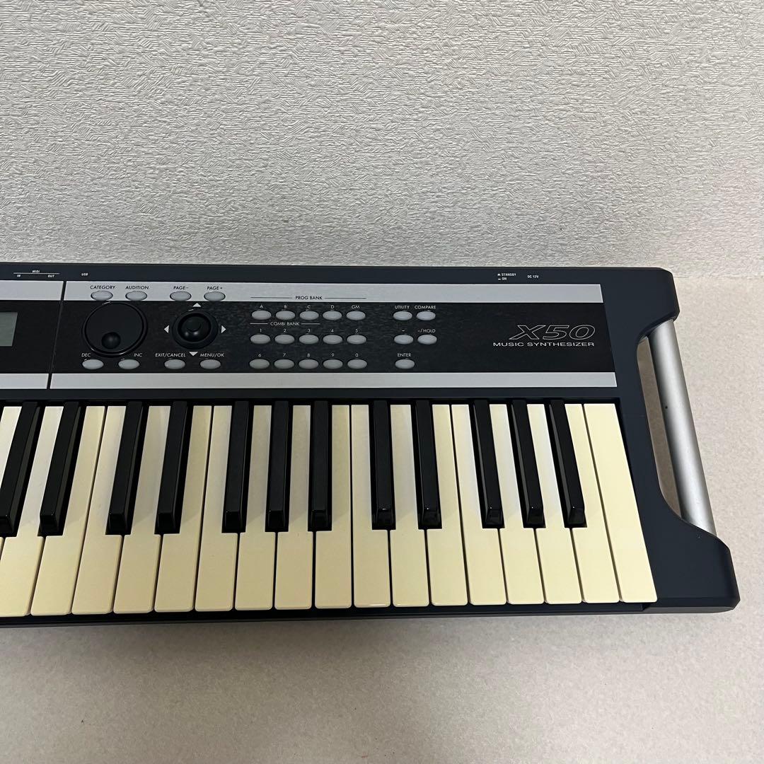 KORG X50 シンセサイザー 61鍵盤 コルグ キーボード