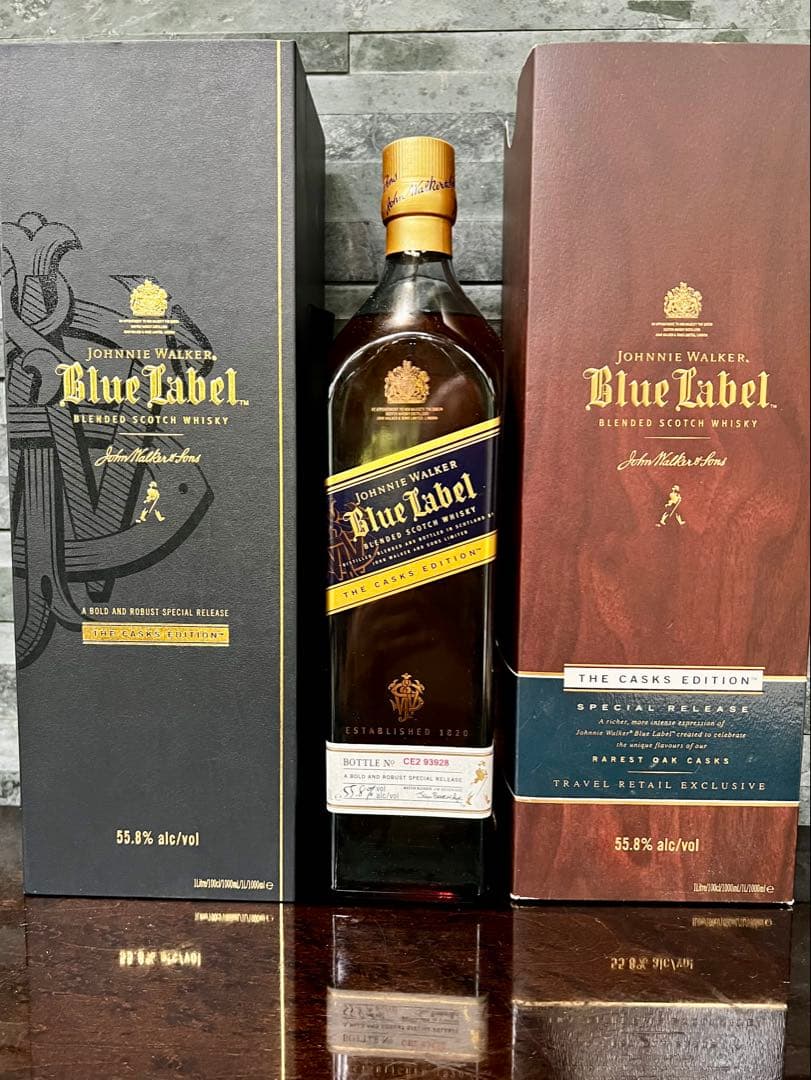 ウイスキー Johnnie Walker Blue Label Casks Edition