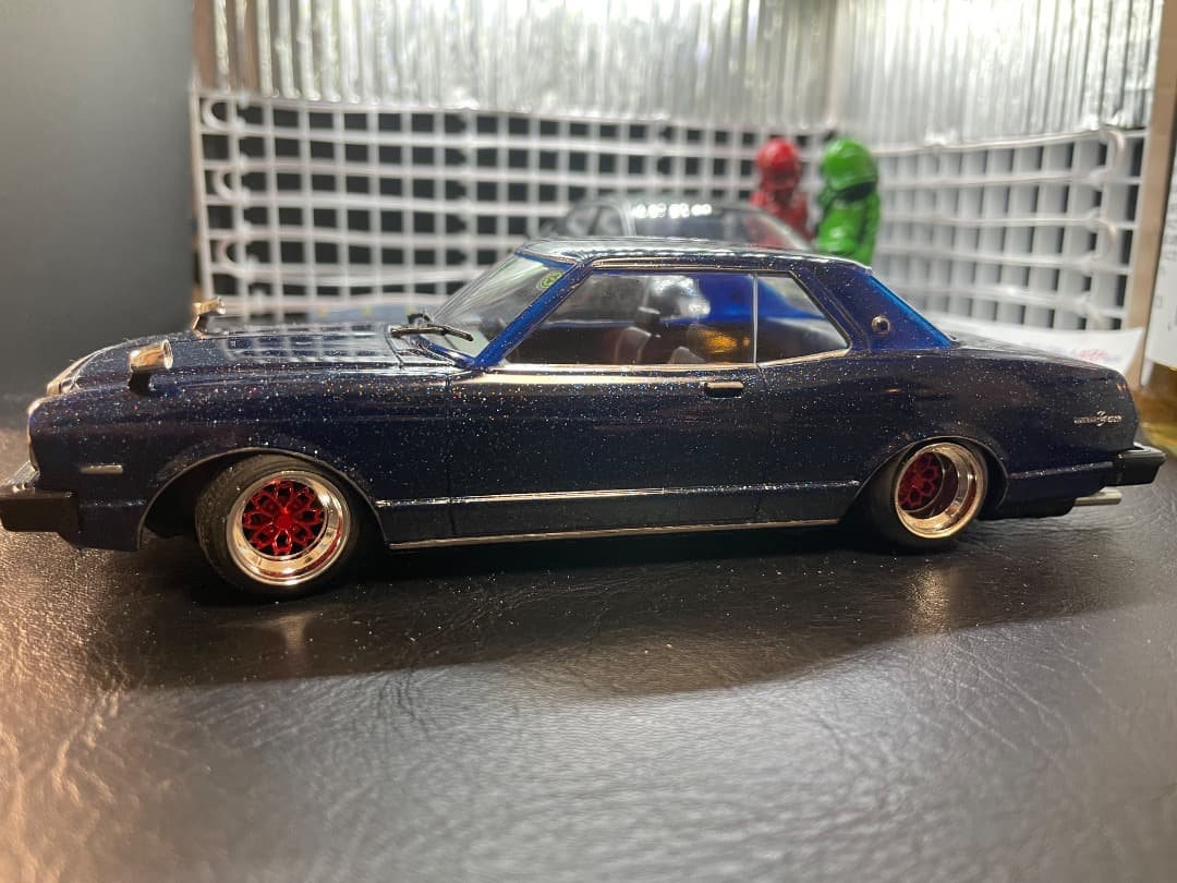 【美品】プラモデル 車 1/24 完成品 チェイサー 41 昭和 旧車