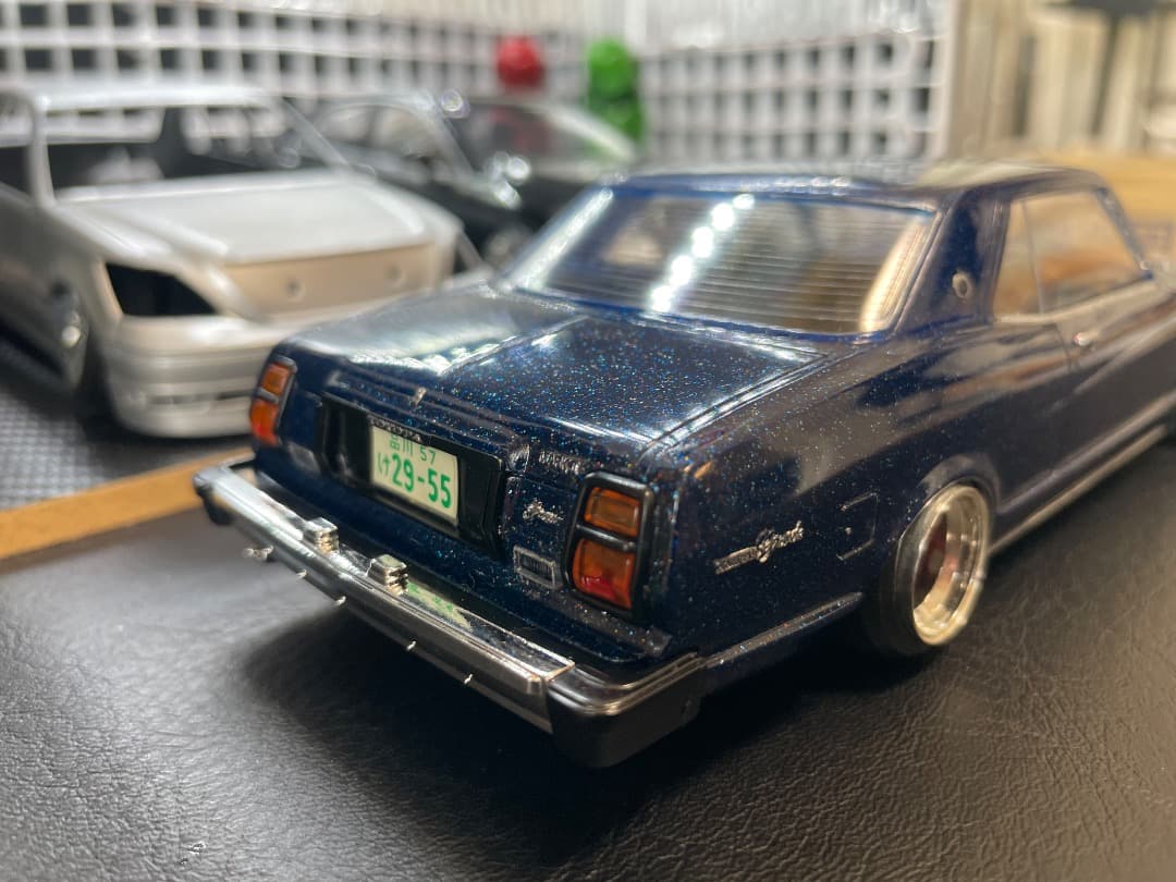 【美品】プラモデル 車 1/24 完成品 チェイサー 41 昭和 旧車