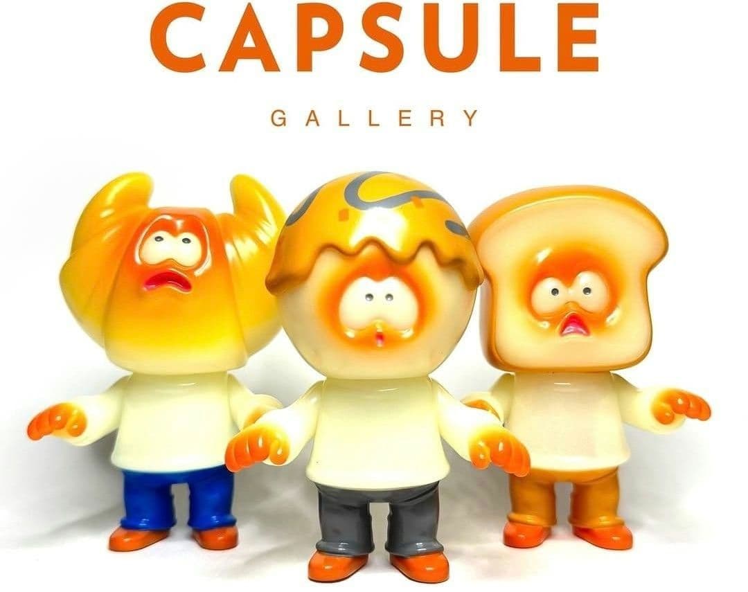 pandead　HUMANROBOT　CAPSULEGALLERY 3体セット