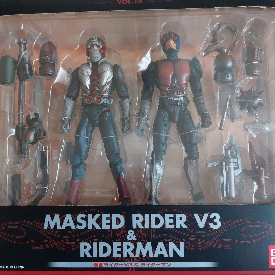 MASKED RIDER V3 & RIDERMAN フィギュアセット