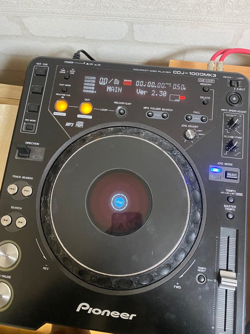 Pioneer CDJ-1000MK3 中古　H08年製