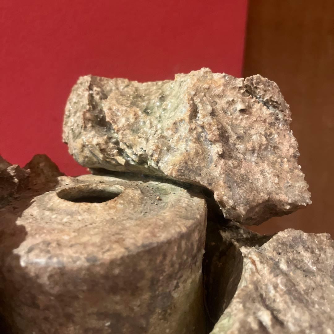 辻村塊 面取り伊賀花器