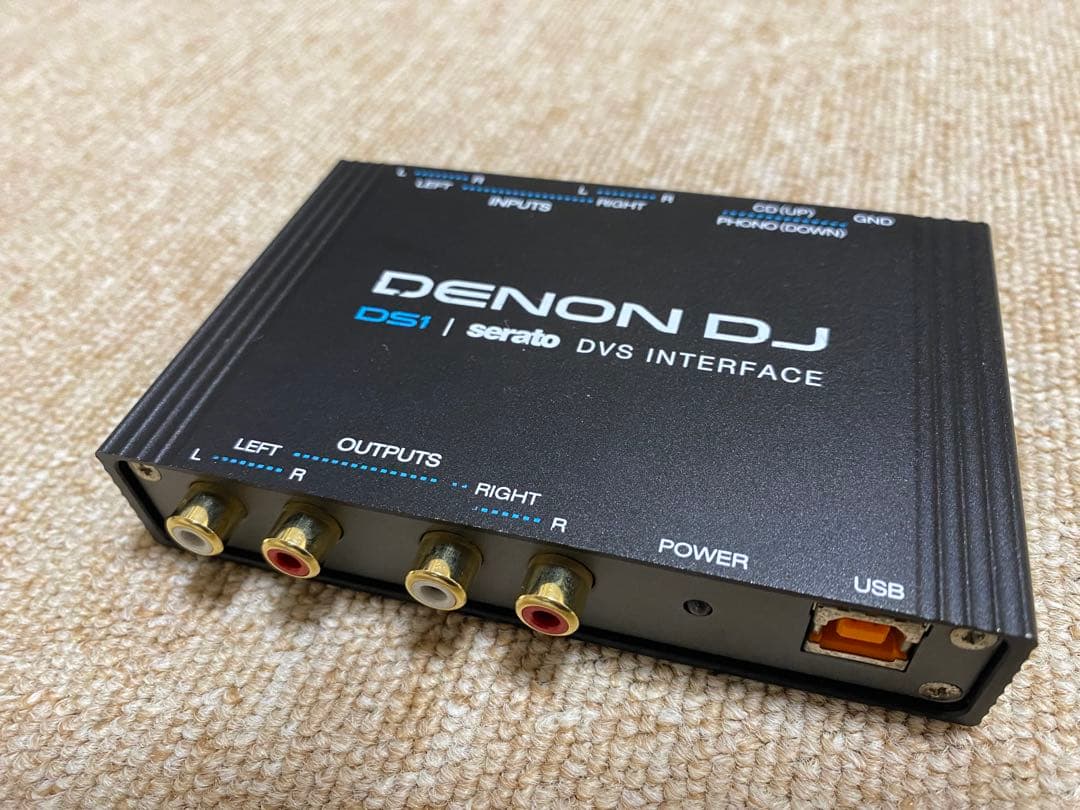 【DENON DJ DS1】serato DJ DVS インターフェース