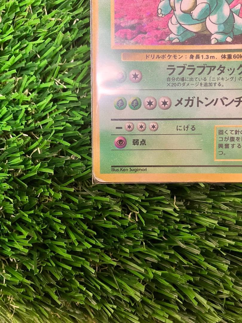 旧裏 渦巻きホロ ニドキング ニドクイン ポケモンカード HOLO holo