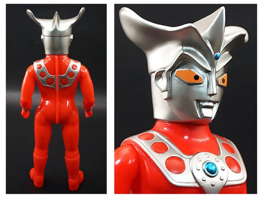 ブルマァク の怪獣シリーズ★大ウルトラマンレオ（ガンメタ）ジャンボサイズ ソフビ