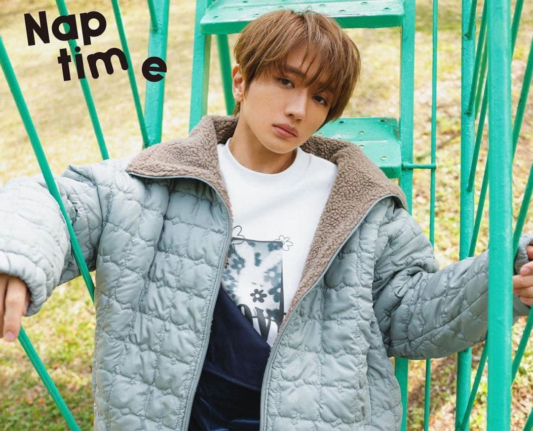 ナップタイム　naptime. Nissy 西島隆弘　ボアジャケット