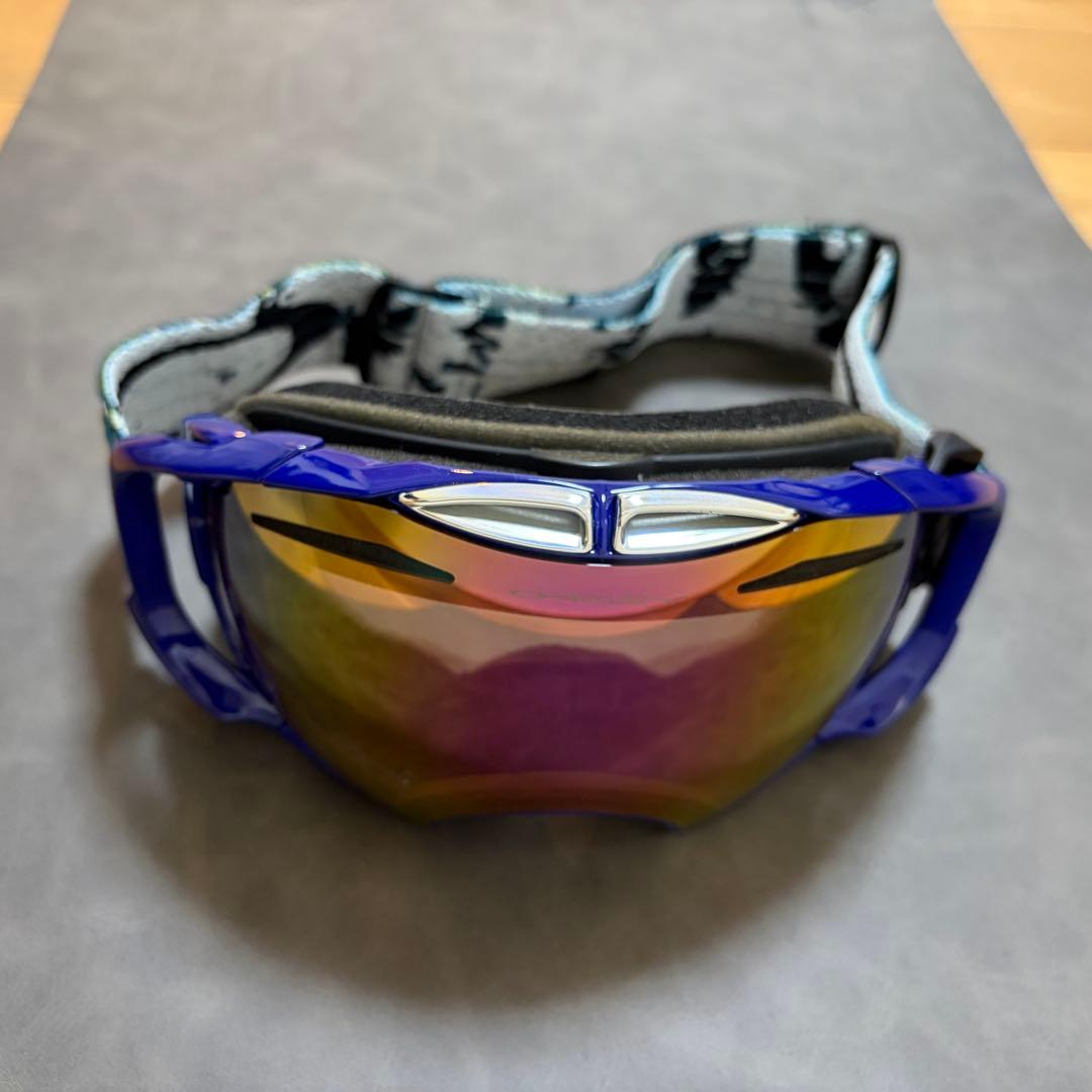【一回使用の美品】OAKLEY スキー・スノーボードゴーグル　エアブレイク