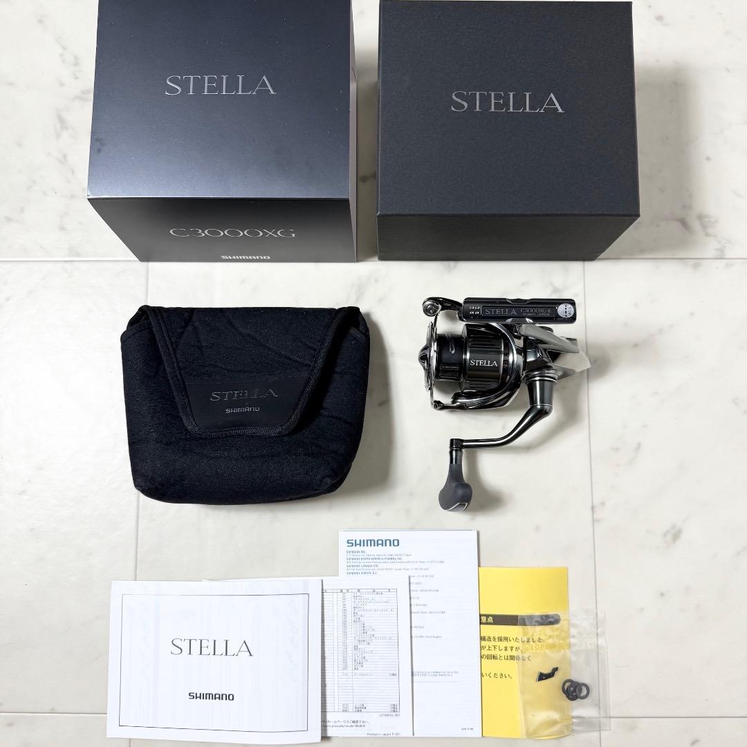 未使用 SIMANO 22 STELLA ステラ C3000XG 日本製 付属品
