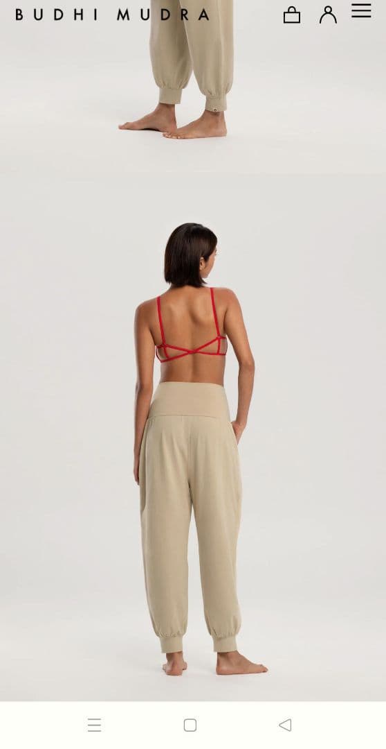 ヨガ・ピラティス budhi mudra Fortune pants (Light ver.)