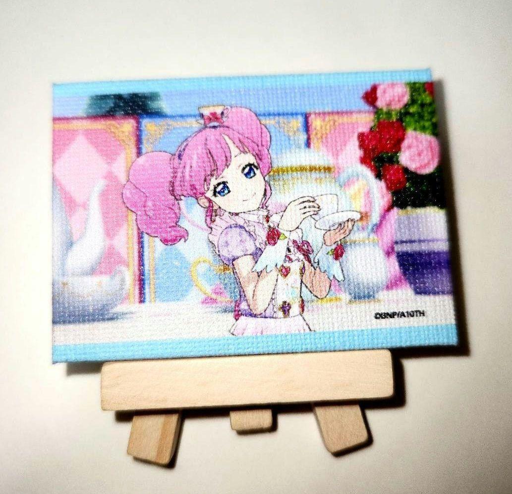 アイカツ キャンバスボードミニ ポストカード 大衣装展