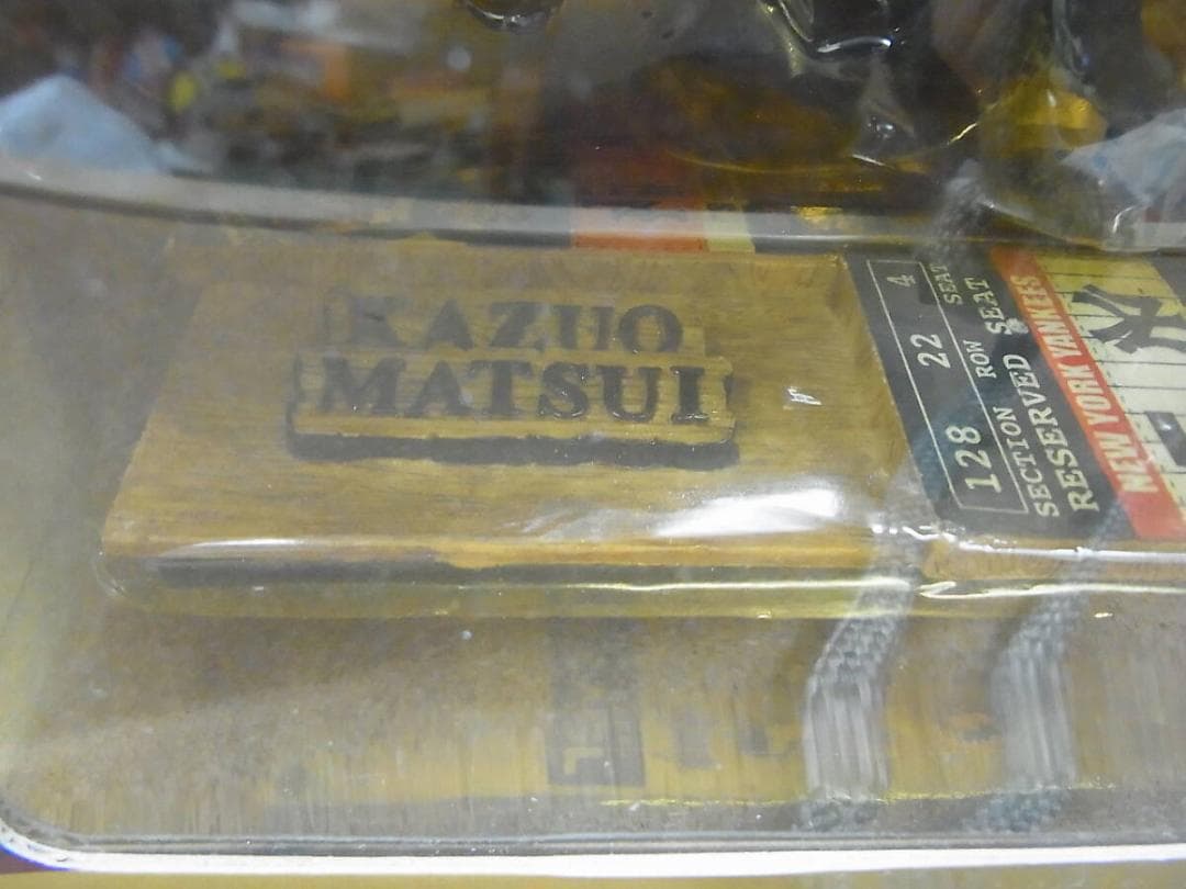 ボブル 松井秀喜/松井稼頭央 フィギュア ニューヨークヤンキース メッツ