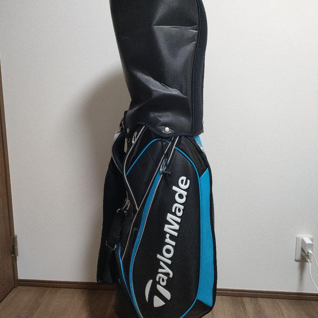 TaylorMade　メンズキャディバッグ　青/黒　美品