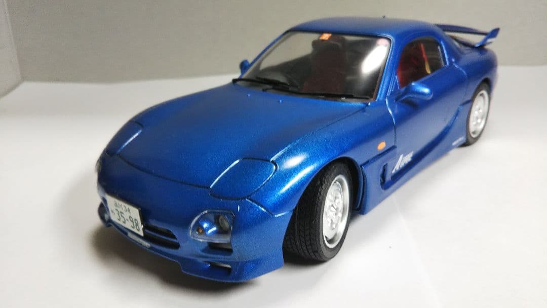 1/24スケール、マツダスピードRX-7 A-SPEC 完成品