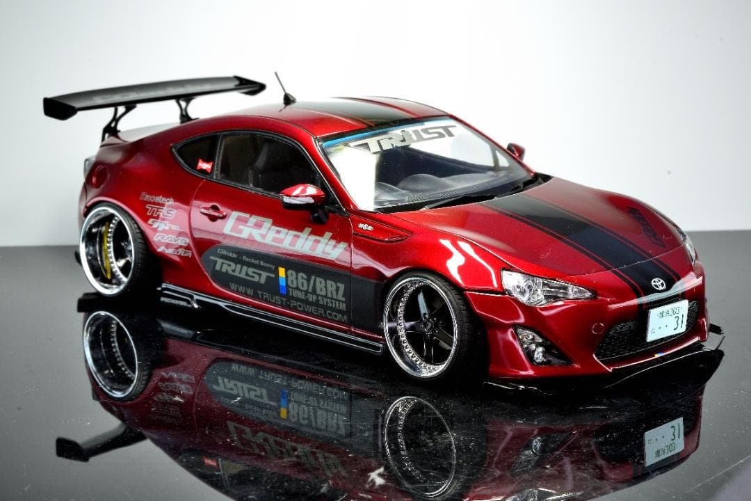 【アオシマ 1/24】TOYOTA86 ”GREDDY&ROCKETBUNNY