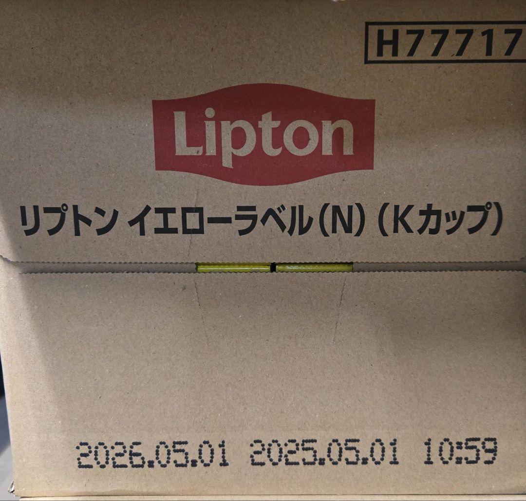 超お得商品～キューリグkカップ　リプトンイエローラベル　16箱セット
