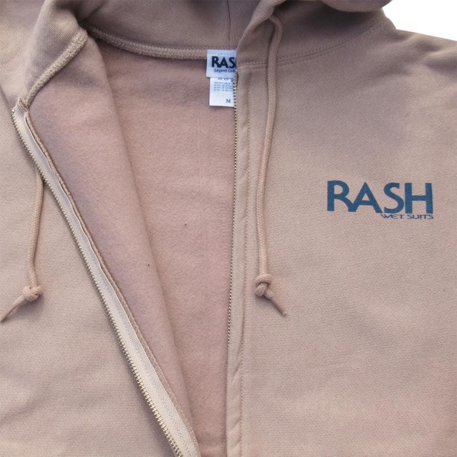 RASH WETSUITS ラッシュ 羽バックフルジップパーカー Sピンク L