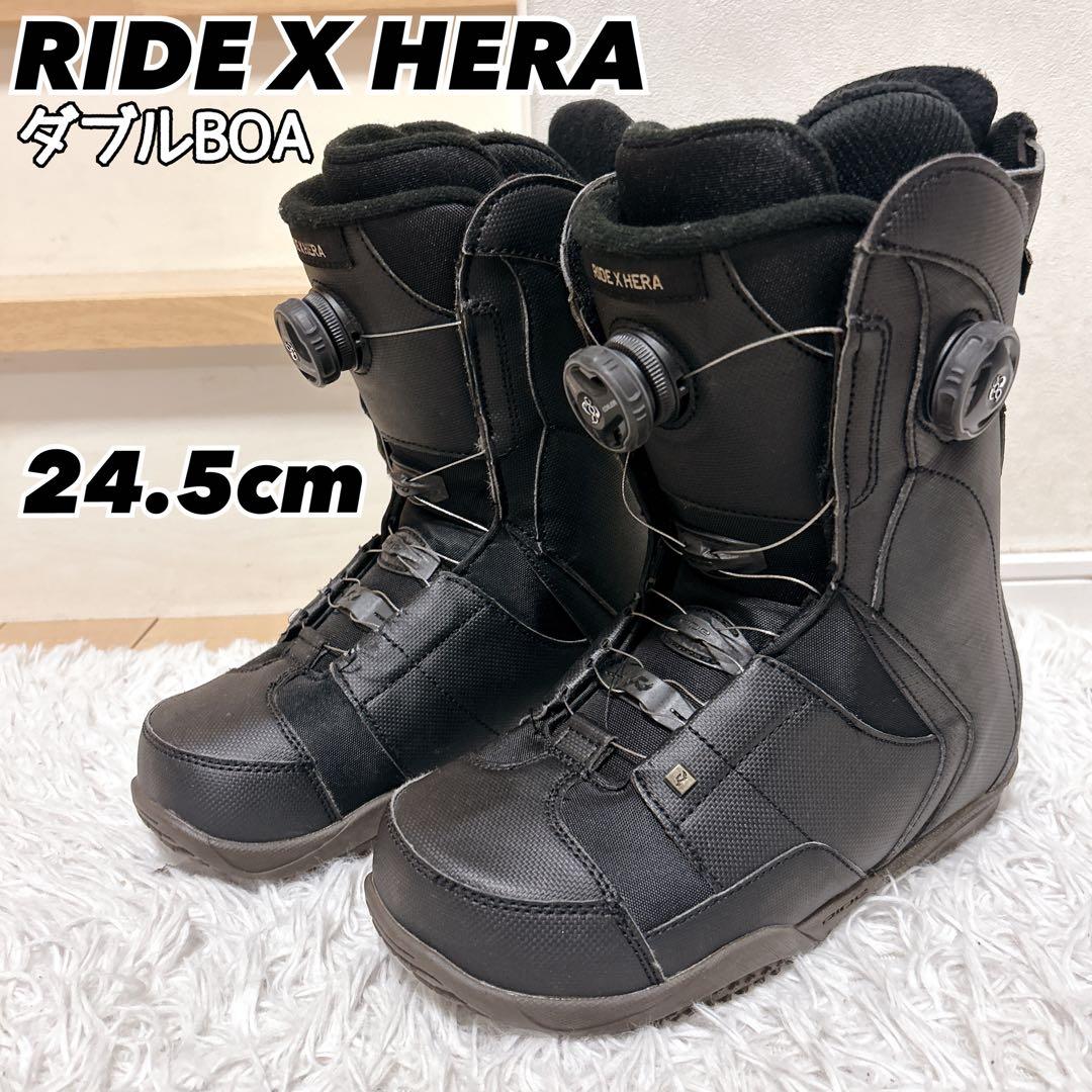 RIDE HERA スノーボードブーツ 24.5cmブラック 美品