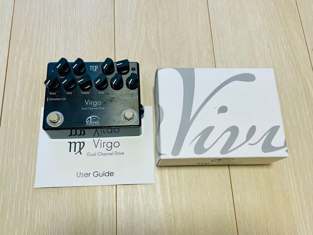 Vivie Virgo オーバードライブ　ディストーション 2ch