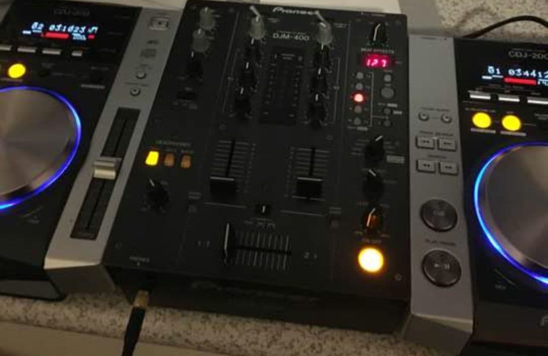 Pioneer DJM400 CDJ200×2 の3台セット