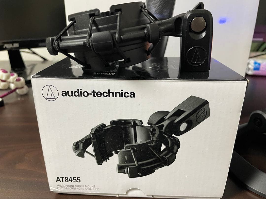 【美品】audio-technica AT2020USB-X（+AT8455）