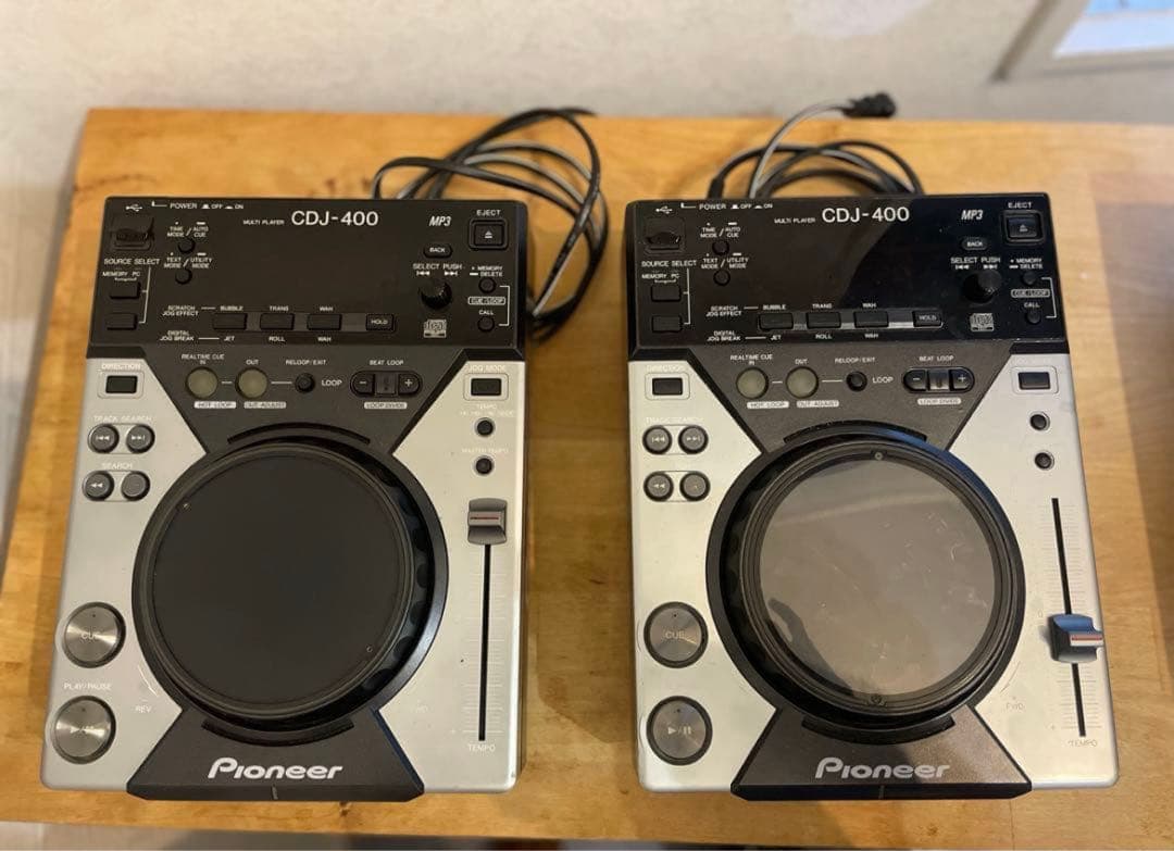 【ジャンク品】Pioneer CDJ-400 2台セット