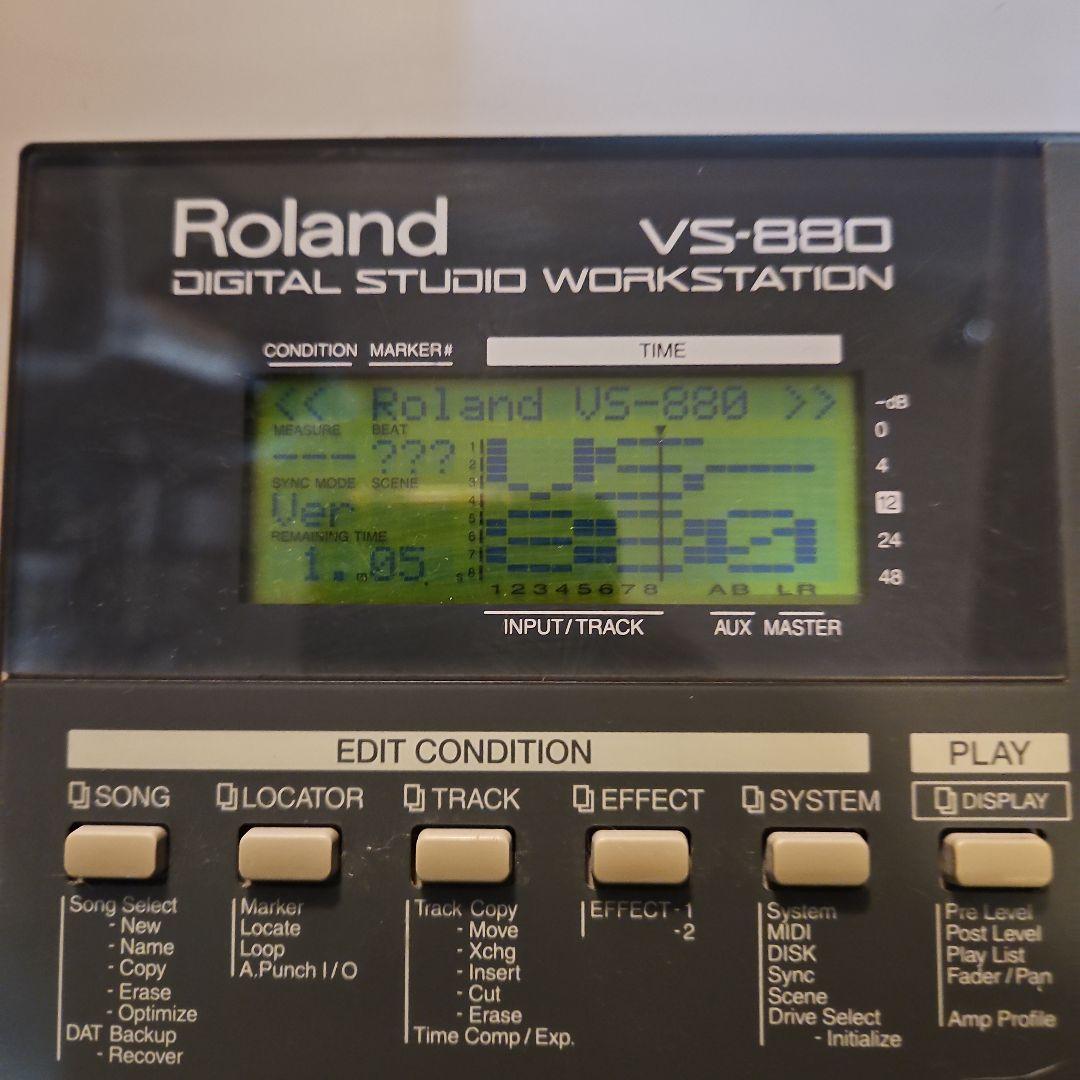 Roland vs880 8トラックレコーダー　ハードディスク