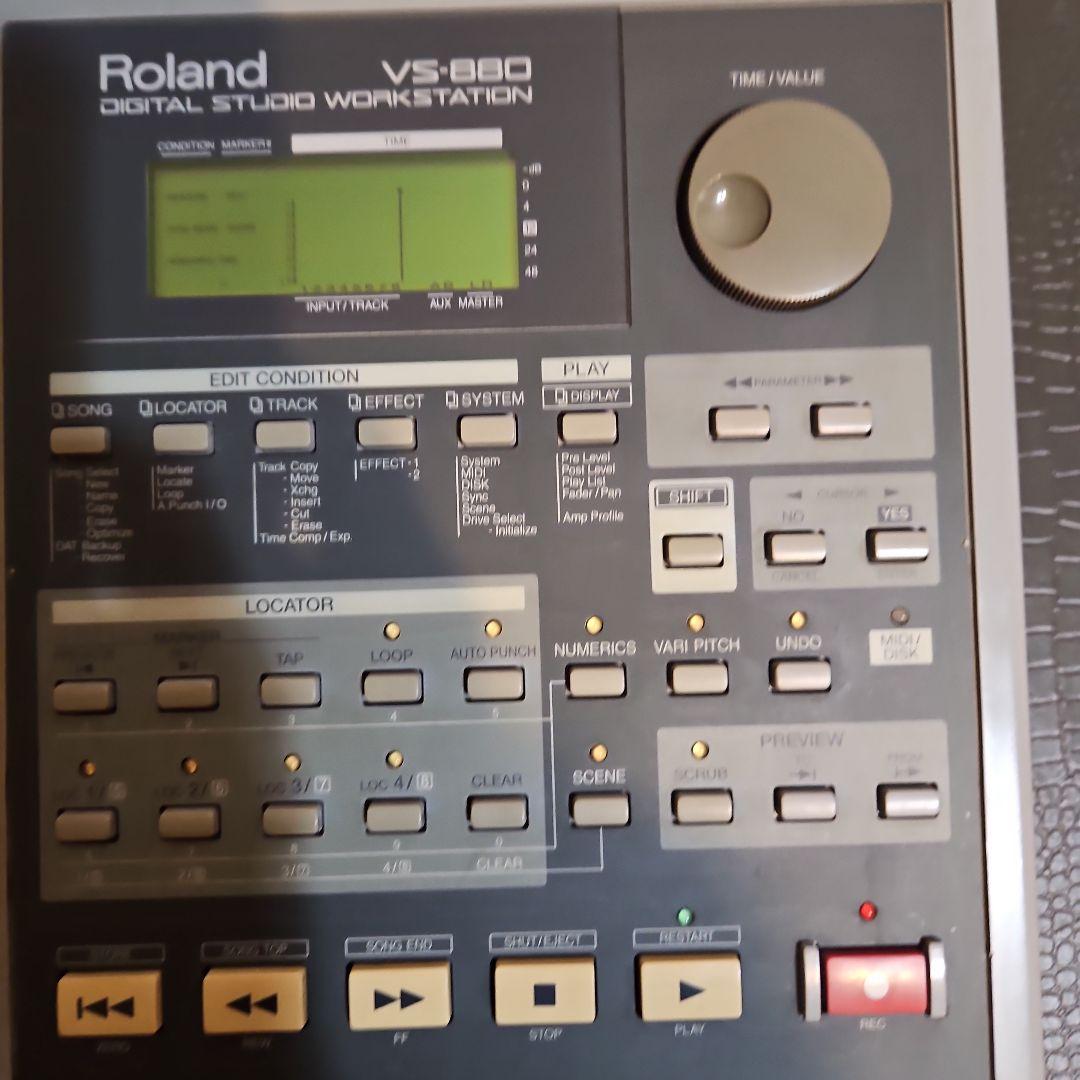 Roland vs880 8トラックレコーダー　ハードディスク