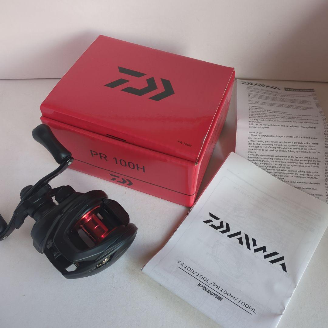 DAIWA PR 100H ベイトリール　箱、説明書付き