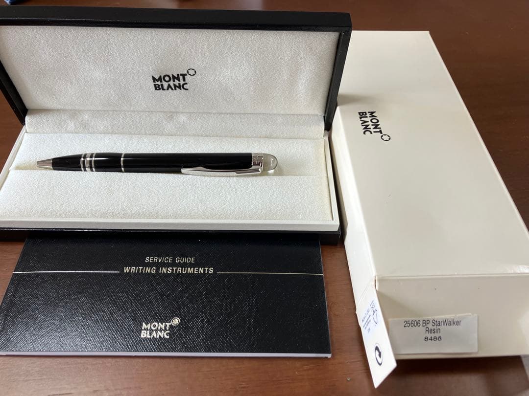 MONTBLANC STARWALKER プラチナレジン ボールペン新品