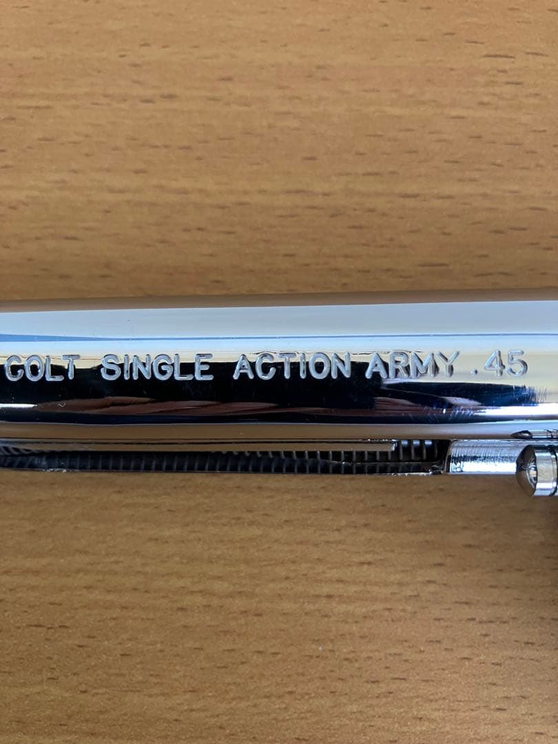 メッキ仕様　COLT SINGLE ACTION ARMY .45 モデルガン