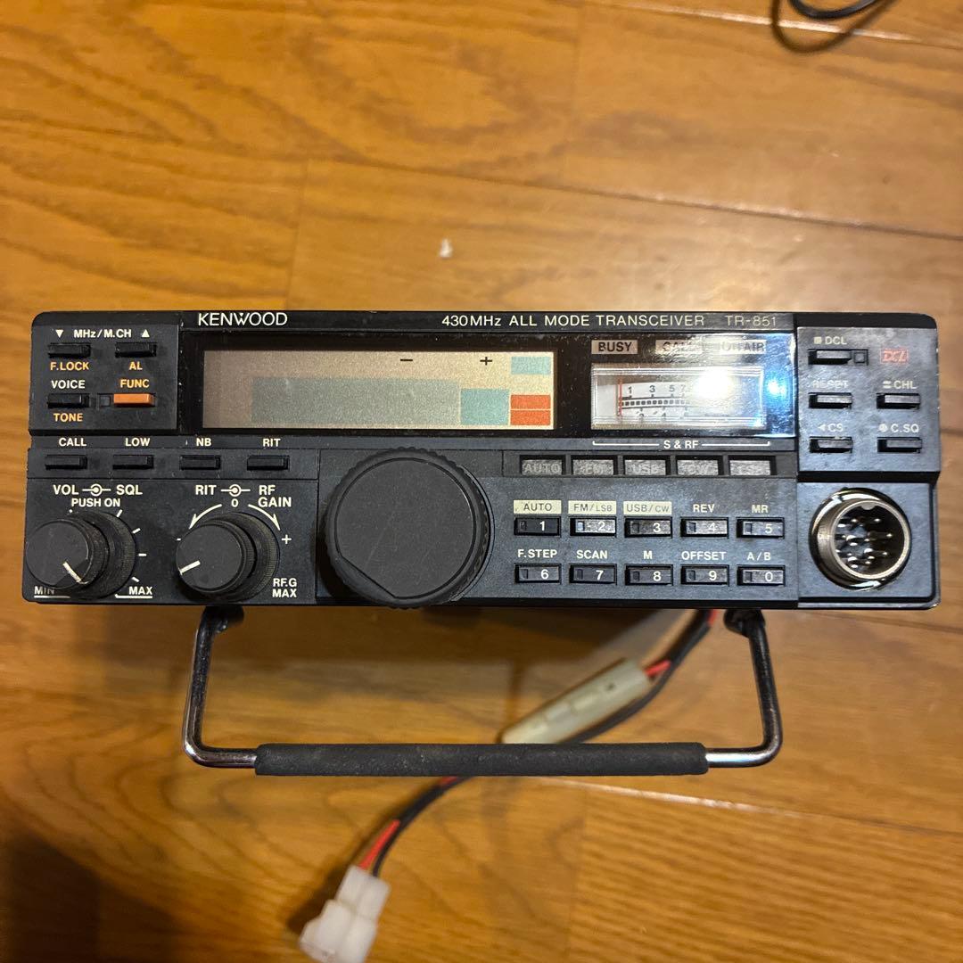 トランシーバー kenwood tr-851 430MHz