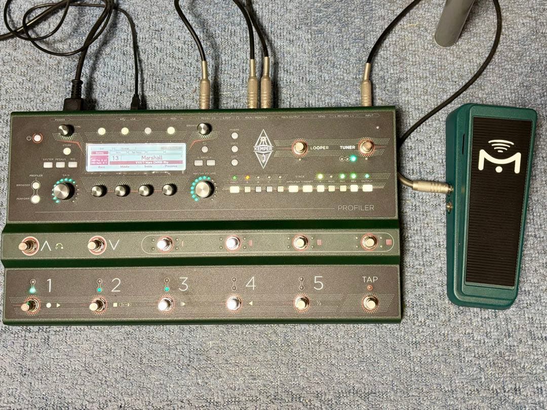 Kemper Profiler Stage(EXPペダル+純正バッグ+有償リグ)